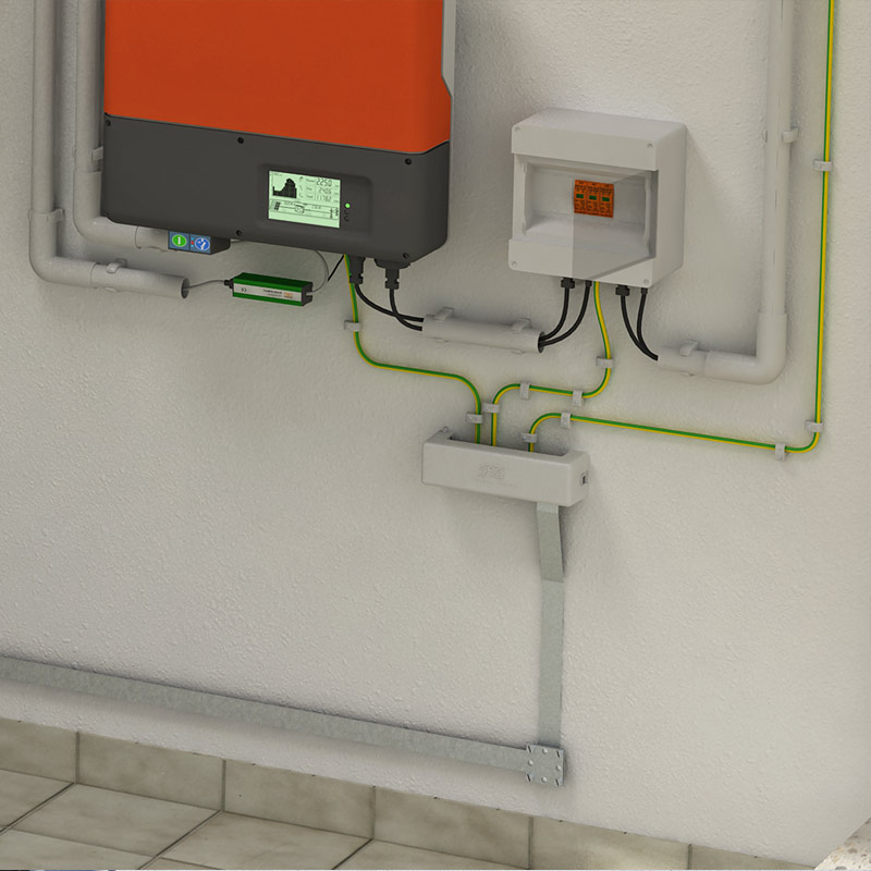 Equipotential bonding for photovoltaic systems | OBO