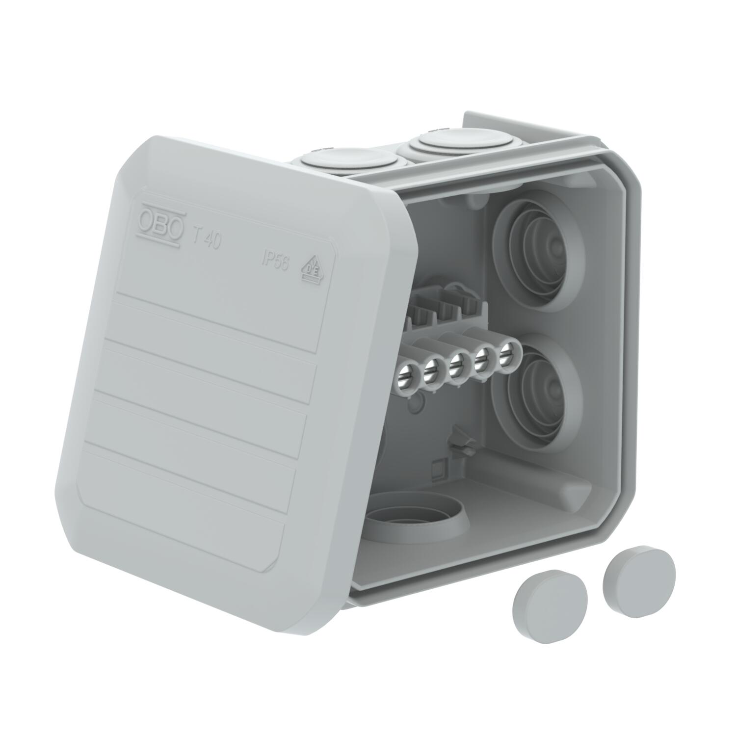 Aquasit cold casting compound with T40 junction box 77 x 77 x 46 | 7 ...