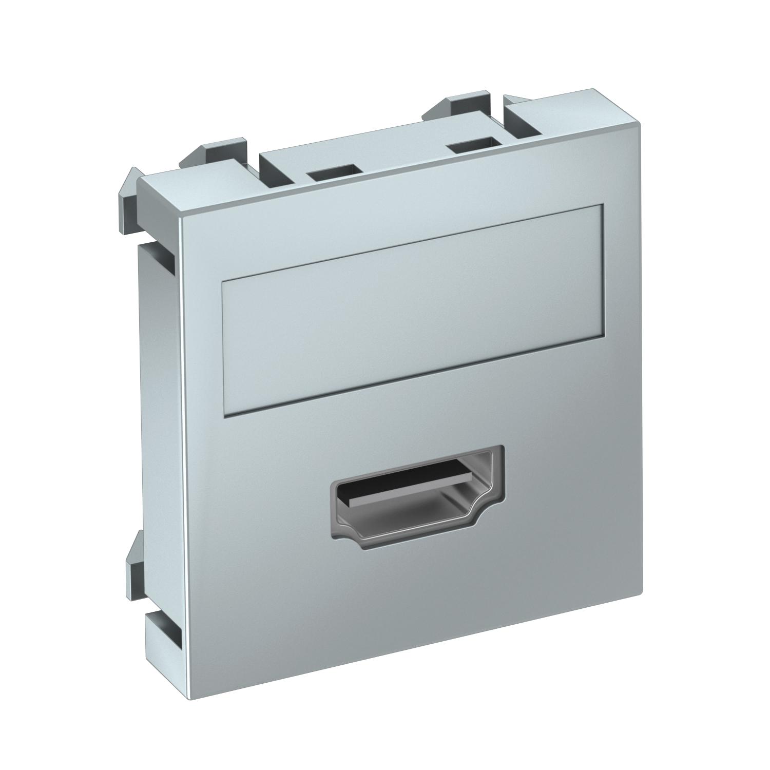 Hdmi Connection 1 Module Straight Outlet As Screw Connection Obo