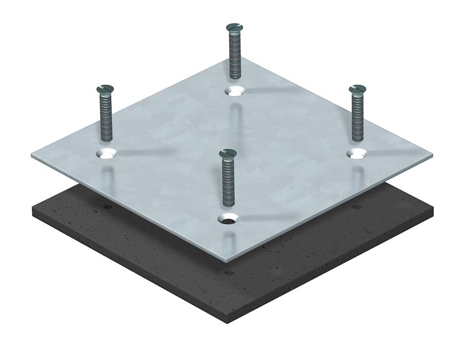 Blind plate for Telitank mounting opening | OBO