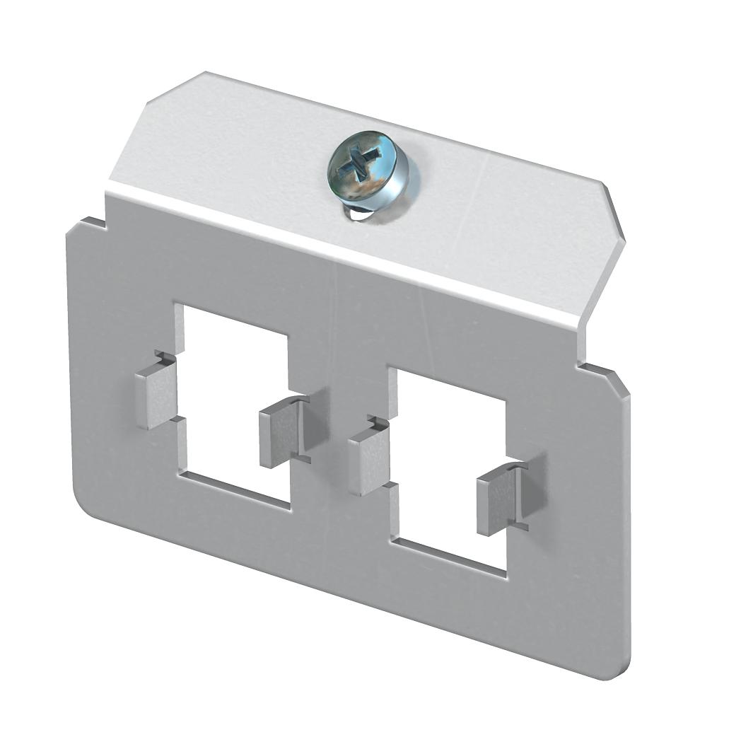 Support plate 2 x type N for mounting support | OBO