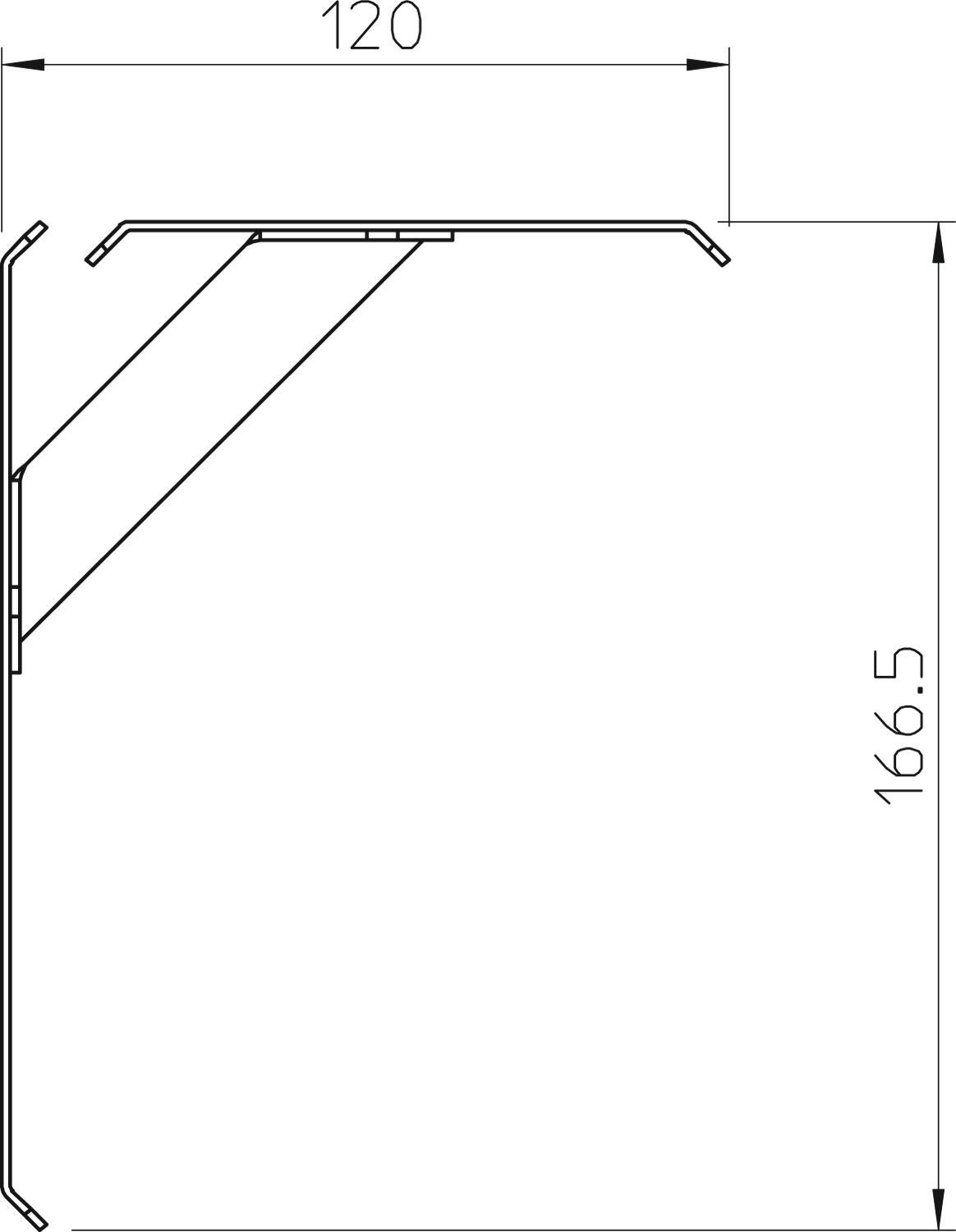 Cover clip, universal trunking | OBO